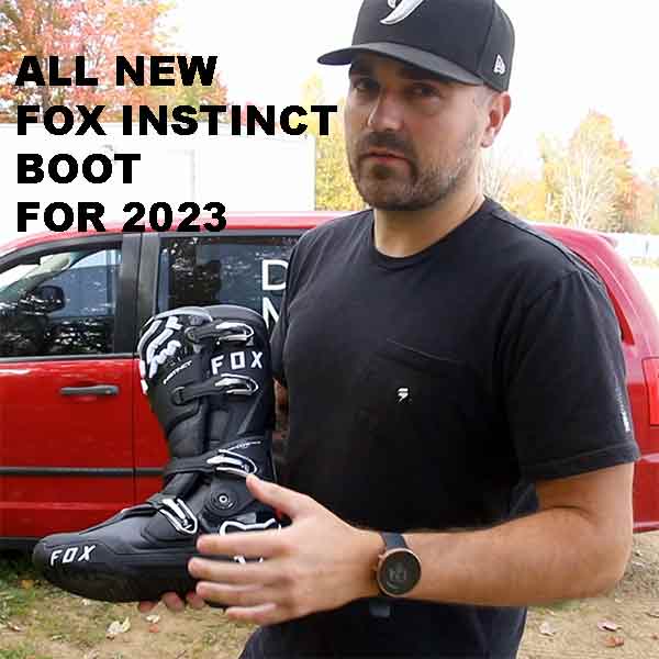 Greg Goes over the All-New Fox Instinct Boot for 2023 | Direct ...