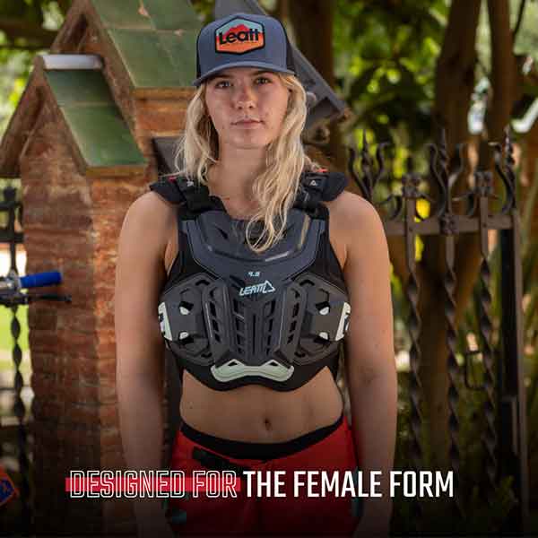 Leatt Offers Women-Specific Protection with the Jacki Chest Protector ...