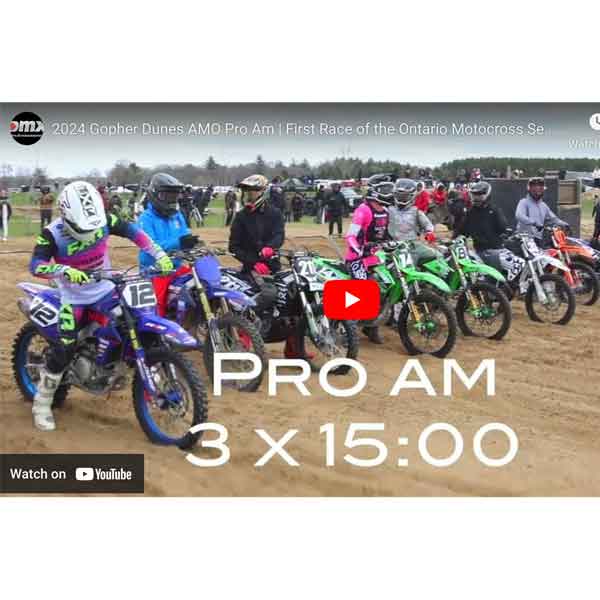 Video | 2024 Gopher Dunes AMO Pro Am | 30 Pro Riders Show Up to Race ...