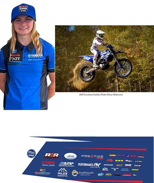 Kaylie Kayer Joins MX101 FXR Yamaha for 2026 | Direct Motocross Canada